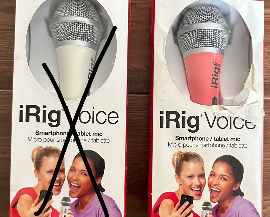 NEW IRIG VOICE, Audio, Microphones on Carousell