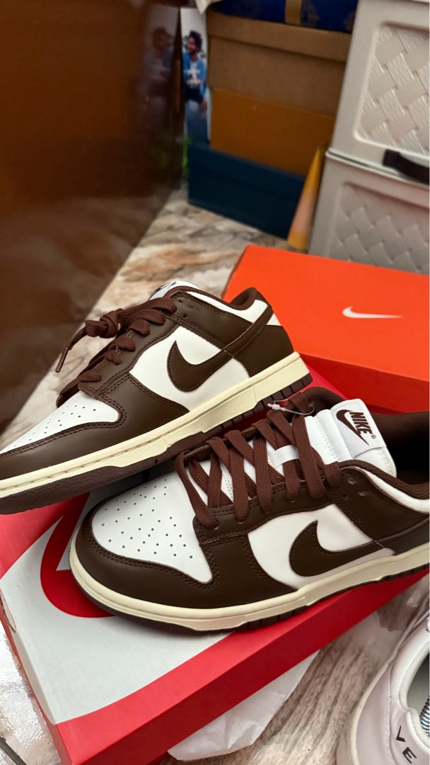 Nike Dunk Low Cocoa Wow (W), Men's Fashion, Footwear, Sneakers on Carousell