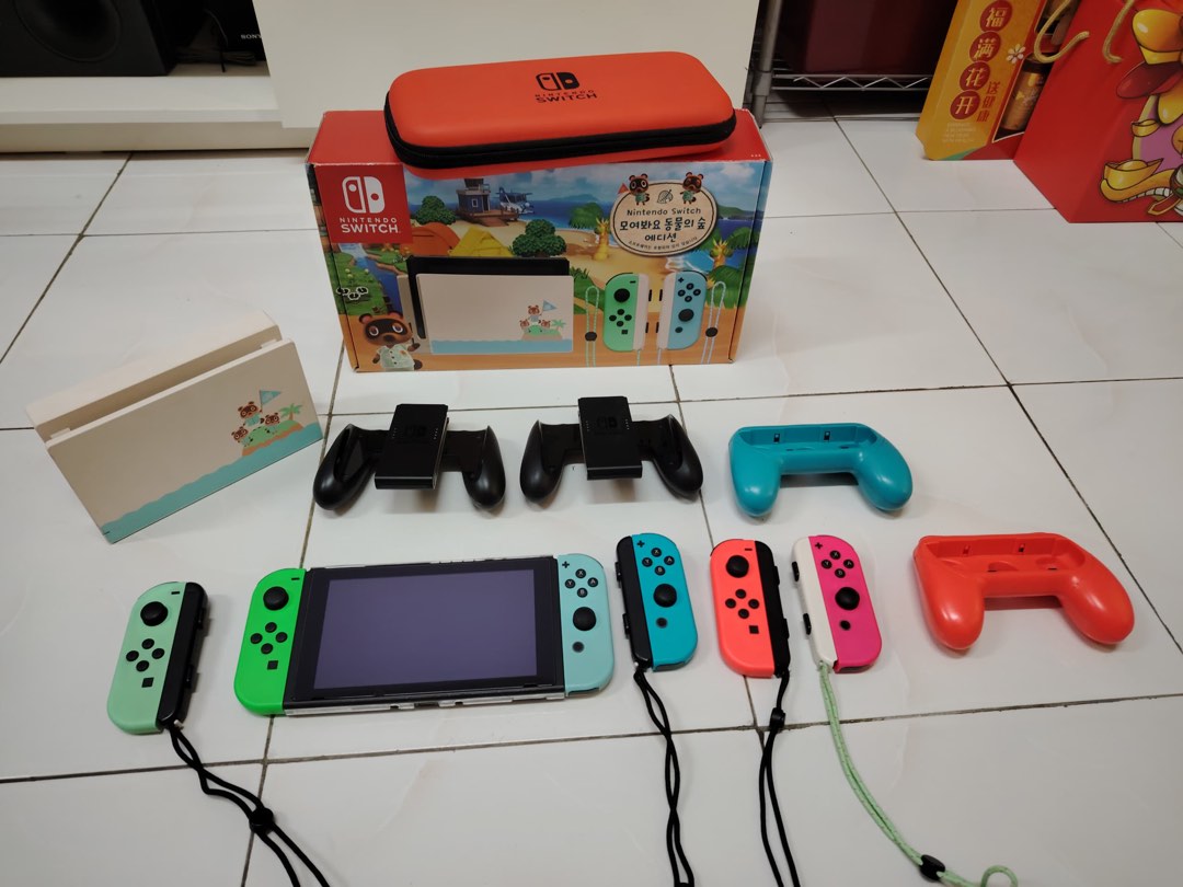 Nintendo Switch full set, Video Gaming, Video Game Consoles, Nintendo ...