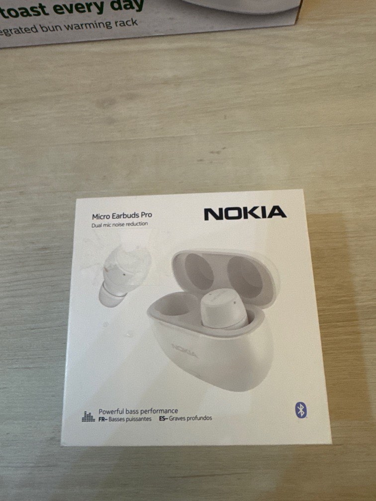 Nokia Micro Earbuds Pro Dual Mic Noise Reduction (White), Audio ...