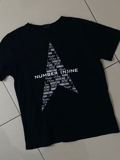 Number Nine, Men's Fashion, Tops & Sets, Tshirts & Polo Shirts on Carousell