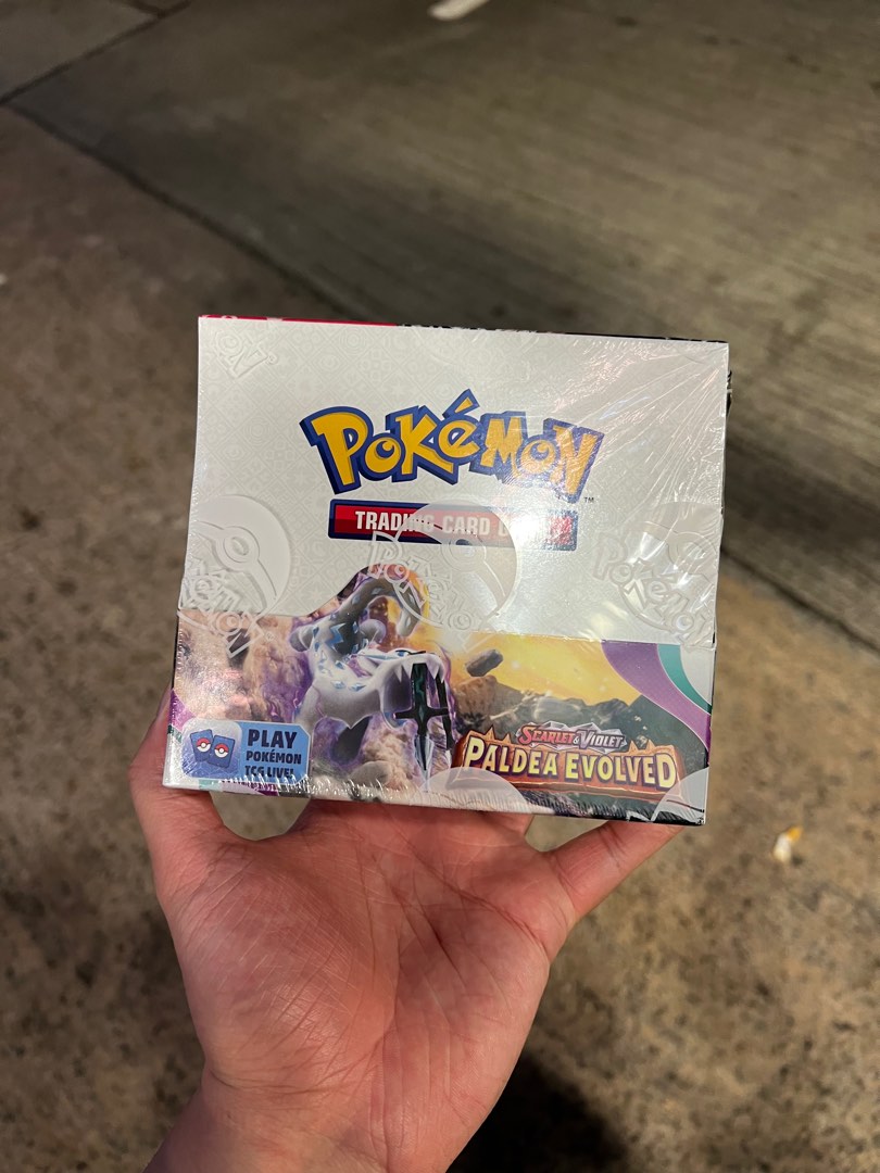 {ONLY 3 AVAILABLE} Paldea Evolved Booster Box, Hobbies & Toys, Toys ...