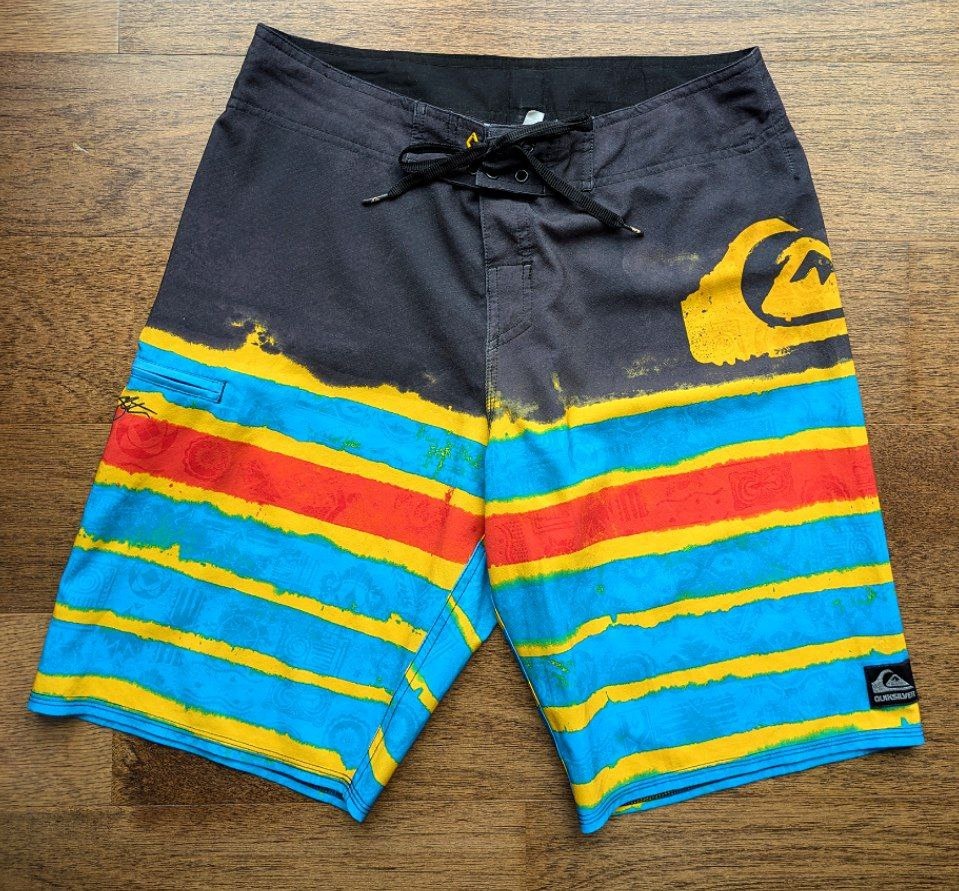 Original Quicksilver Kelly Slater Signature Roam Board Surf Shorts, Men ...