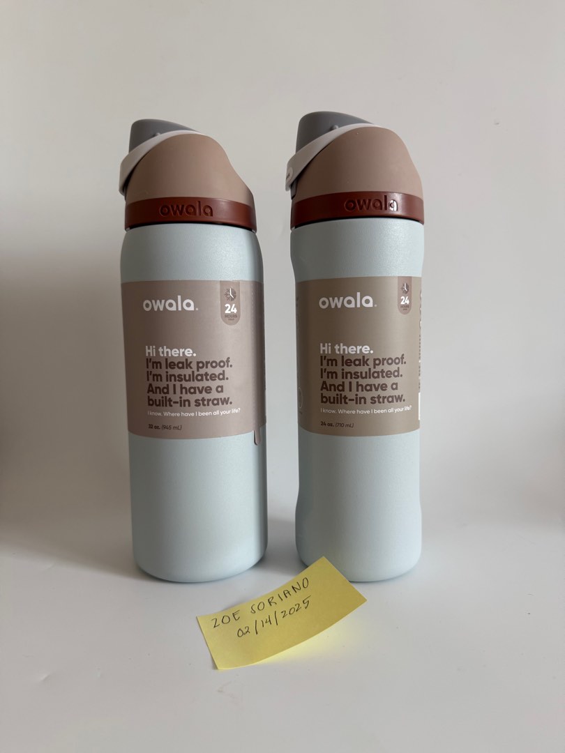 Owala FreeSip in Calm Waters, Furniture & Home Living, Kitchenware ...