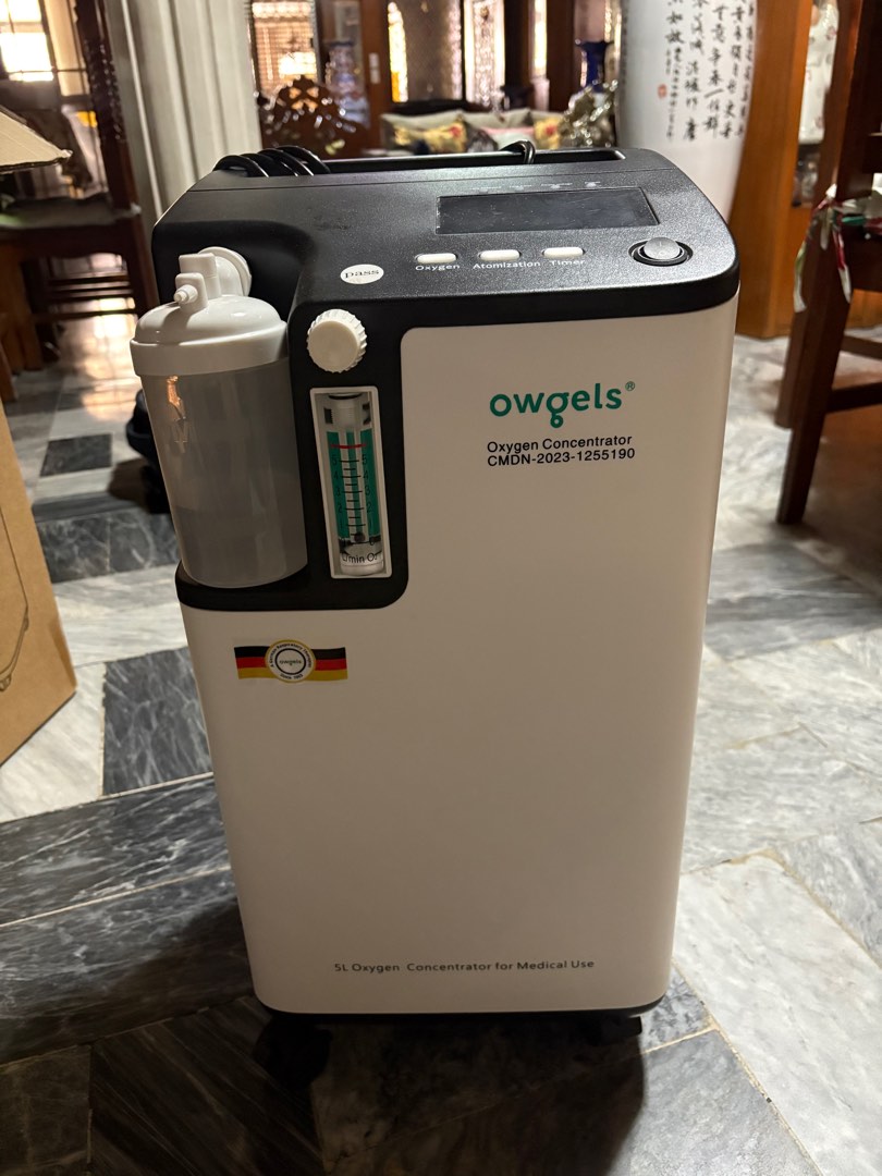 Owgels Heavy duty Oxgen Concentrator, Health & Nutrition, Medical ...