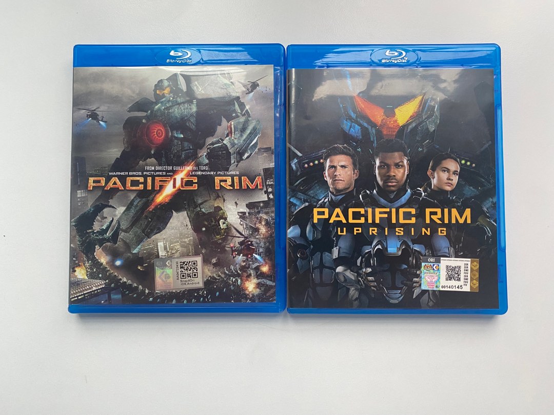 Pacific Rim + Pacific Rim Uprising Blu Ray, Hobbies & Toys, Music ...