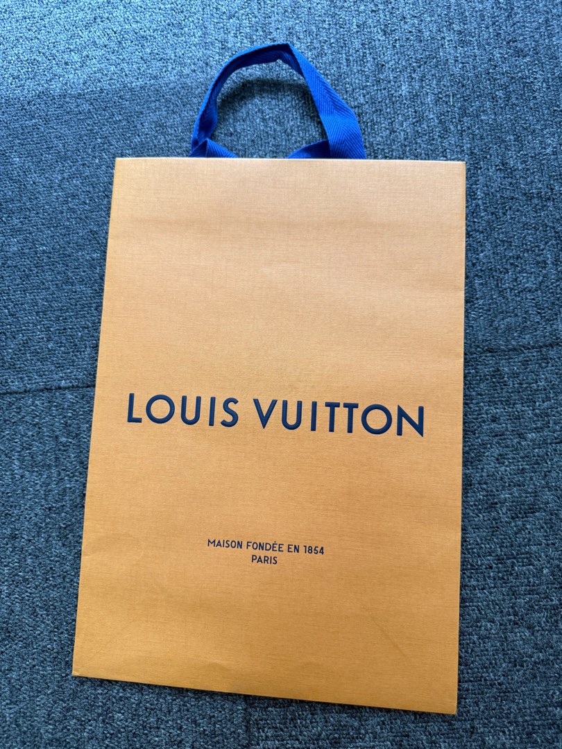 Paper bag LV AND MASSIMO, Luxury, Bags & Wallets on Carousell