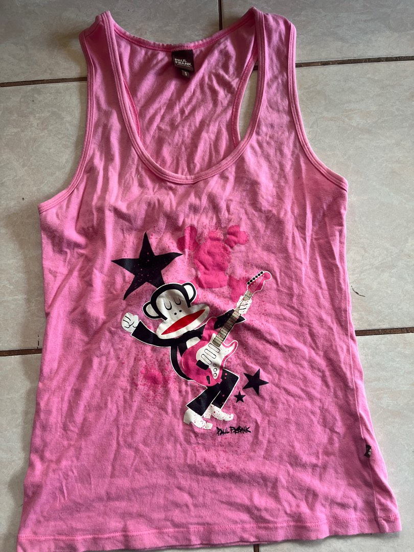 Paul Frank Pink Sando Top | y2k, Women's Fashion, Tops, Sleeveless on ...