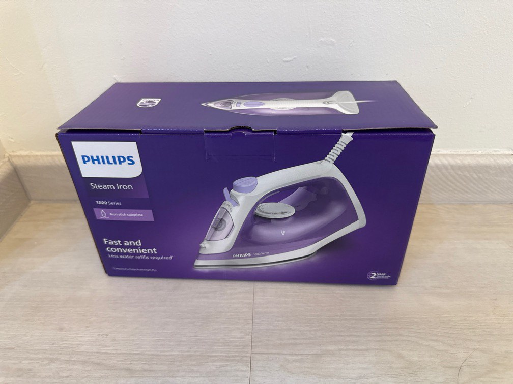Philips Steam Iron 1000 Series (2000W), TV & Home Appliances, Irons ...