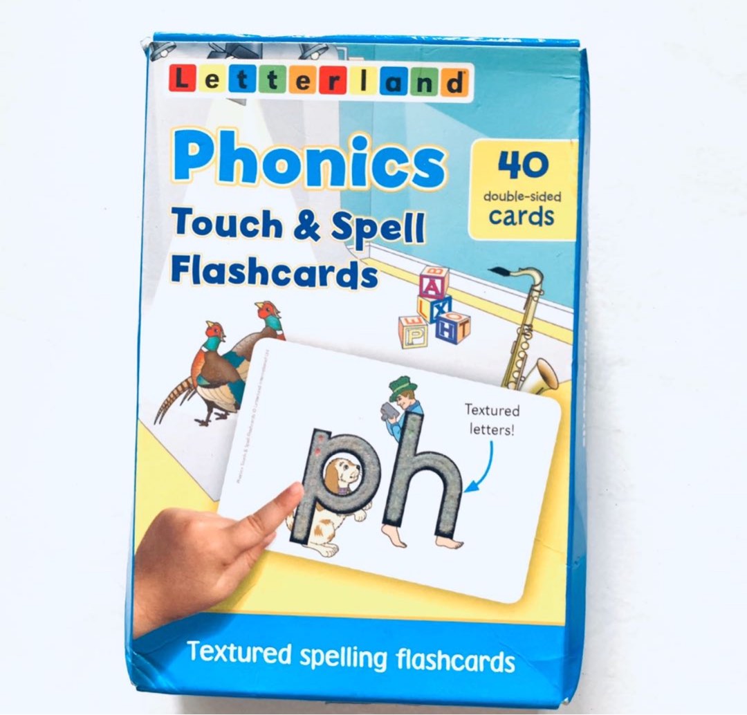 Phonics Touch & Spell Flash Cards, Hobbies & Toys, Books & Magazines ...