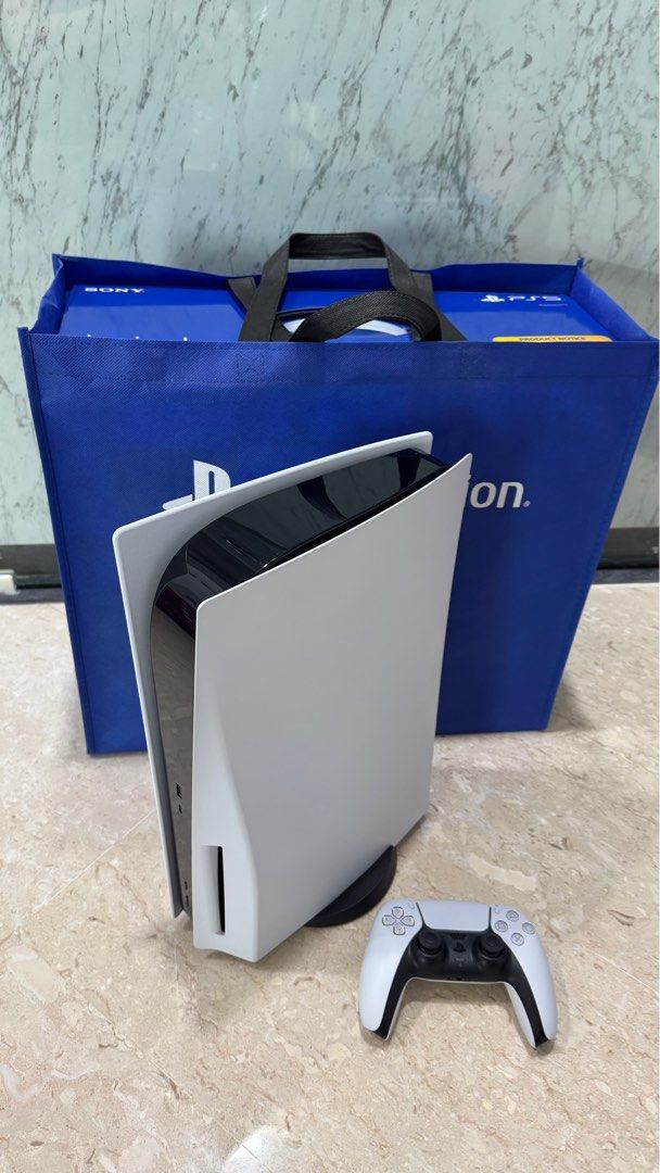 PlayStation 5 Console (Original Disc version), Video Gaming, Video Game ...