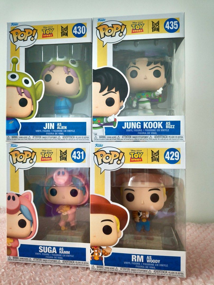 Pop! Rocks: Toy Story x Tiny TAN BTS Funko Pop, Hobbies & Toys, Toys & Games on Carousell