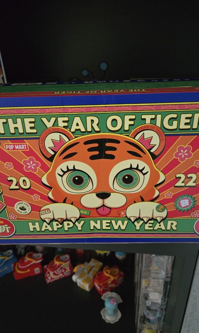 Popmart full basic set Molly, labubu, sweet bean, bunny, year of tiger ...