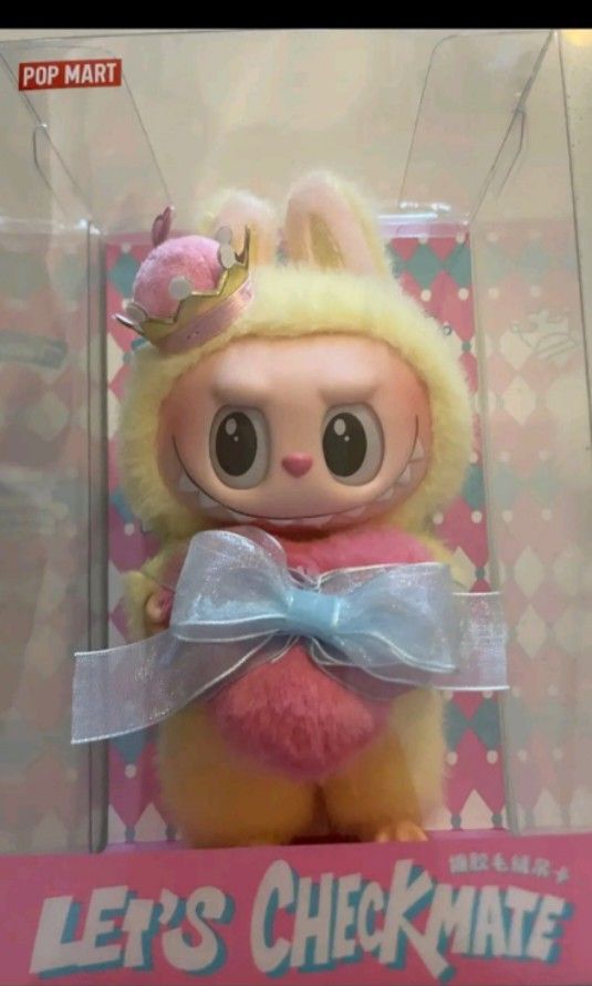 Popmart Let's Checkmate Labubu Vinyl Plush, Hobbies & Toys, Toys ...