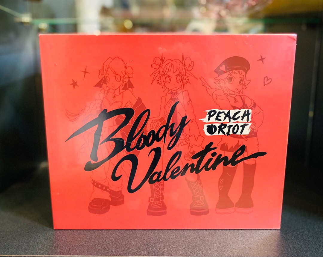 Popmart Peach Riot Bloody Valentine Figures, Hobbies & Toys, Toys ...
