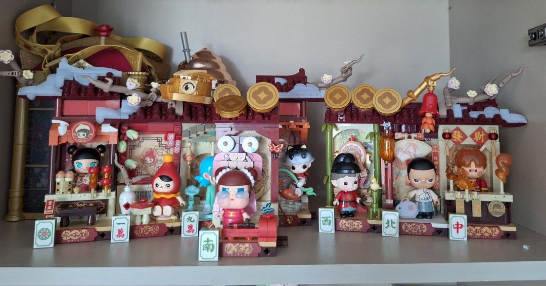 Popmart Wealthy Snake Set Of 11 (Sealed Labubu Hirono Sweet Bean) Pucky ...