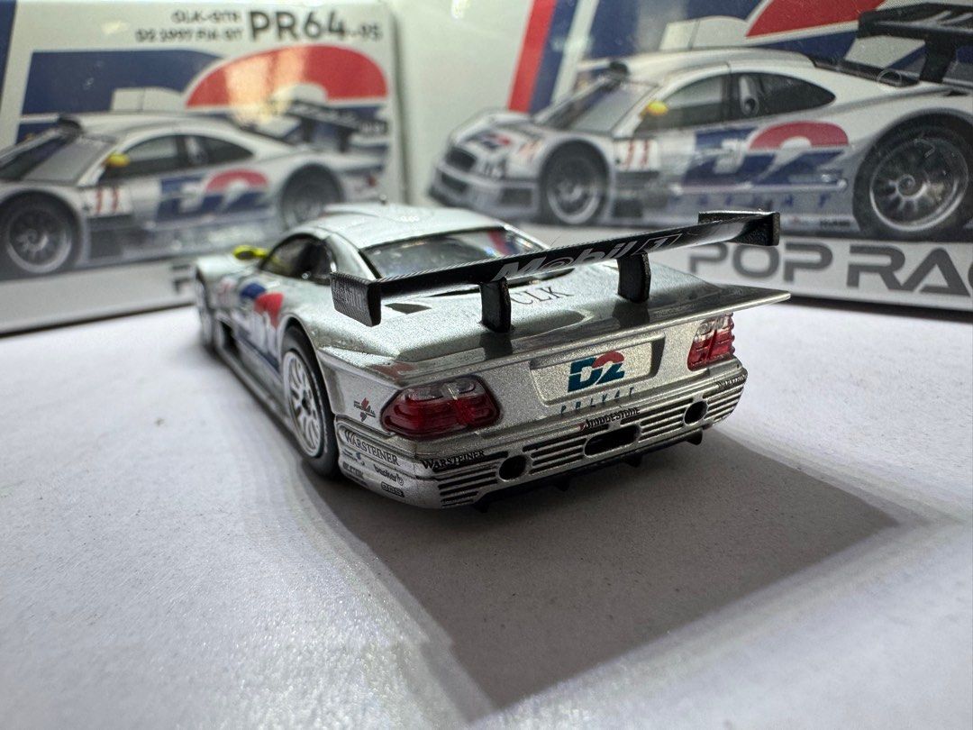 Poprace 1/64 Mercedes Benz CLK-GTR D2 1997 FIA GT (Hood Openable ...