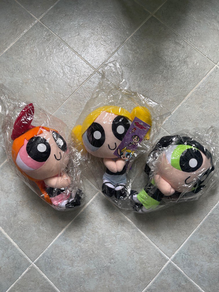 Power puff girls soft toy plush., Hobbies & Toys, Toys & Games on Carousell