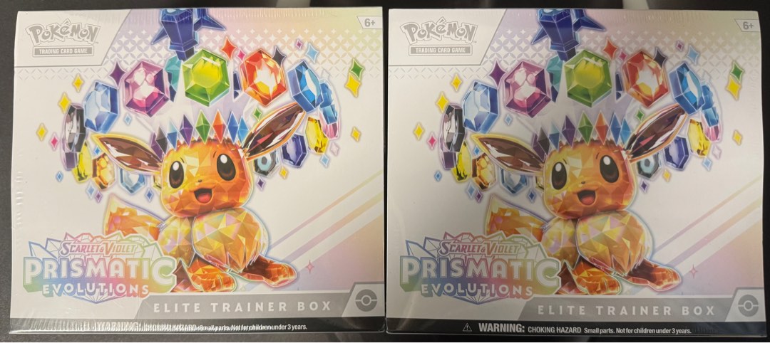 Prismatic Evolution ETB, Hobbies & Toys, Toys & Games on Carousell
