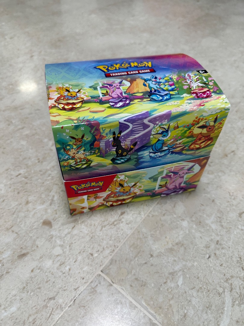Prismatic Evolution Mini Tins Full Display Set (No packs), Hobbies ...
