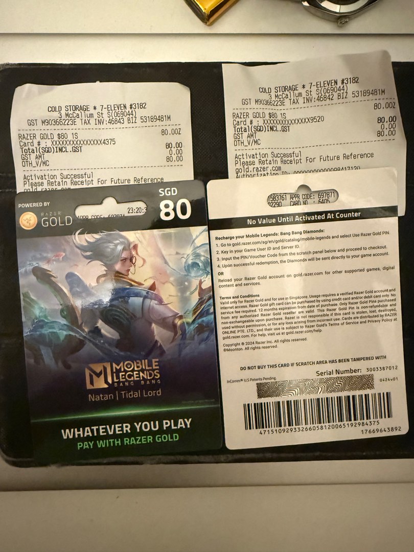 Razor Gold, Tickets & Vouchers, Vouchers on Carousell