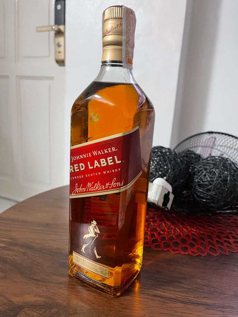 Red Label 1 LIter, Food & Drinks, Other Food & Drinks on Carousell