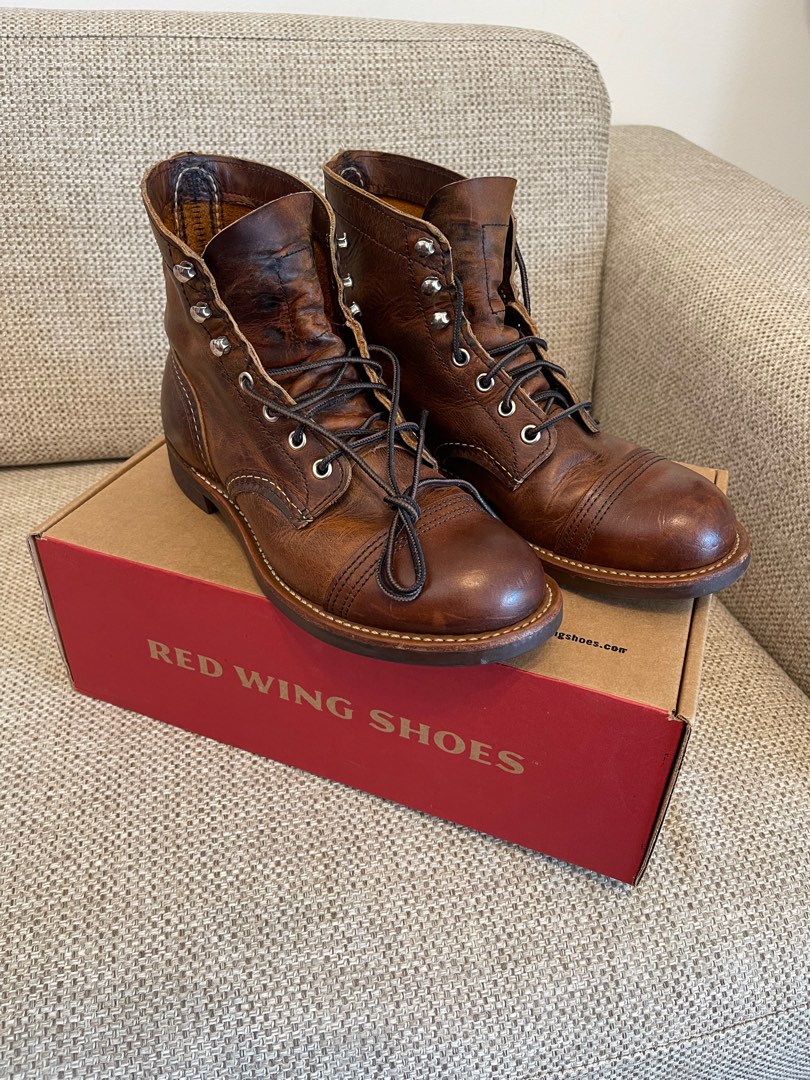 Redwing Iron Ranger - Copper, Men's Fashion, Footwear, Boots on Carousell