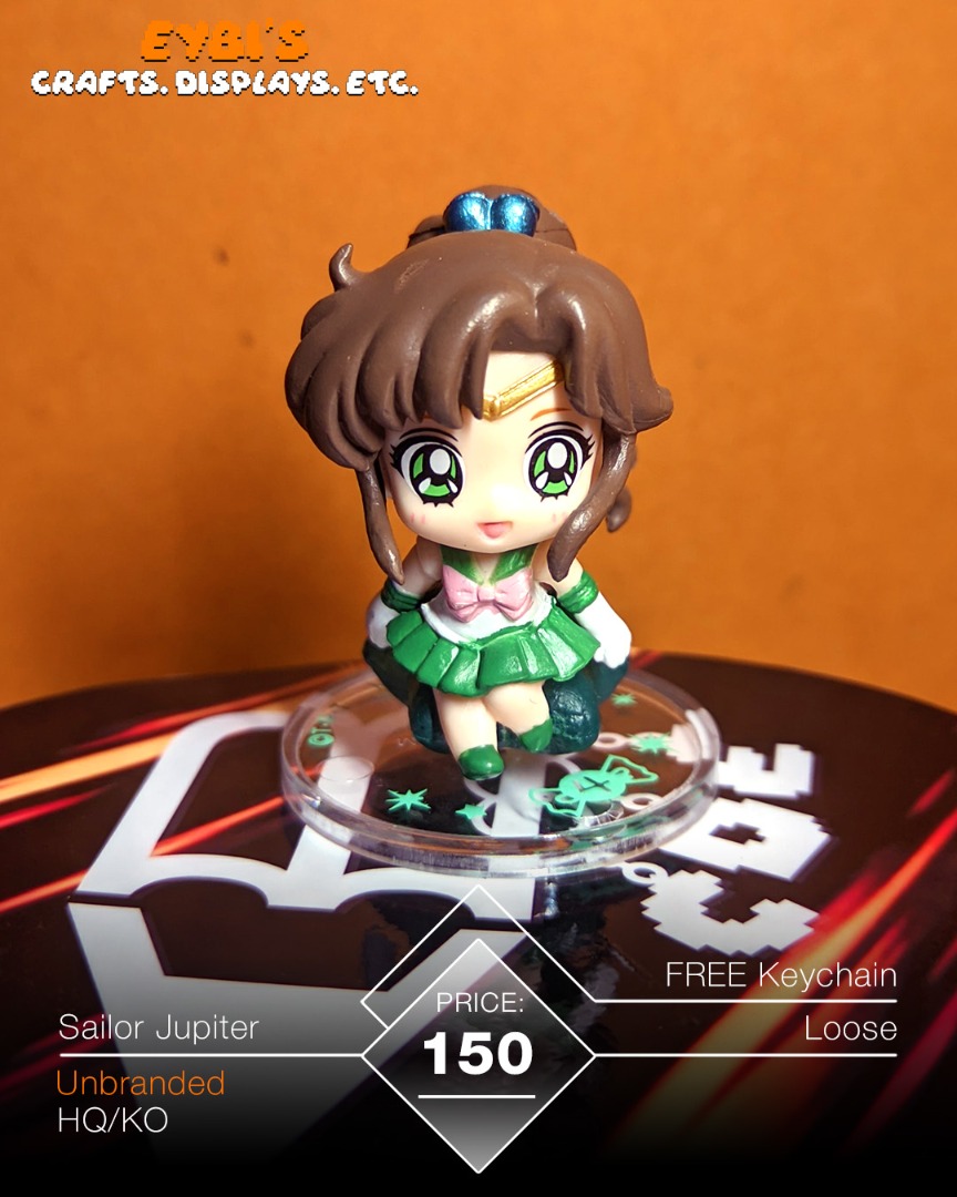 Sailor Jupiter Chibi HQKO Figure, Hobbies & Toys, Toys & Games on Carousell