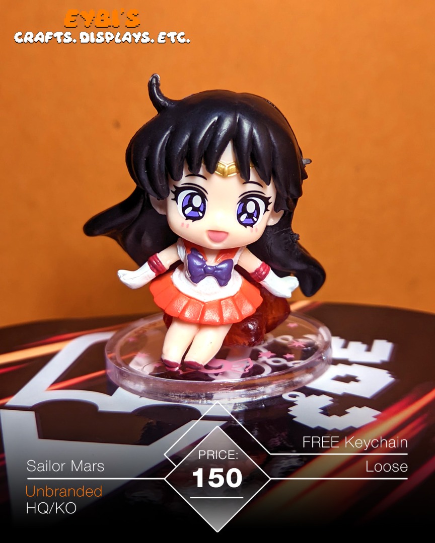 Sailor Mars Chibi HQKO Figure, Hobbies & Toys, Toys & Games on Carousell