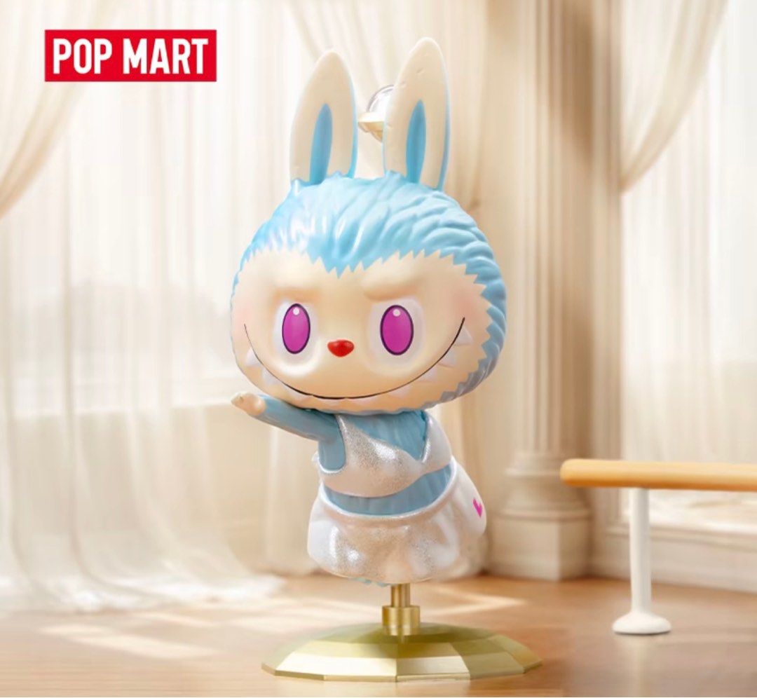 Sealed unstick Authentic popmart Labubu rhythmic gymnastics figure ...