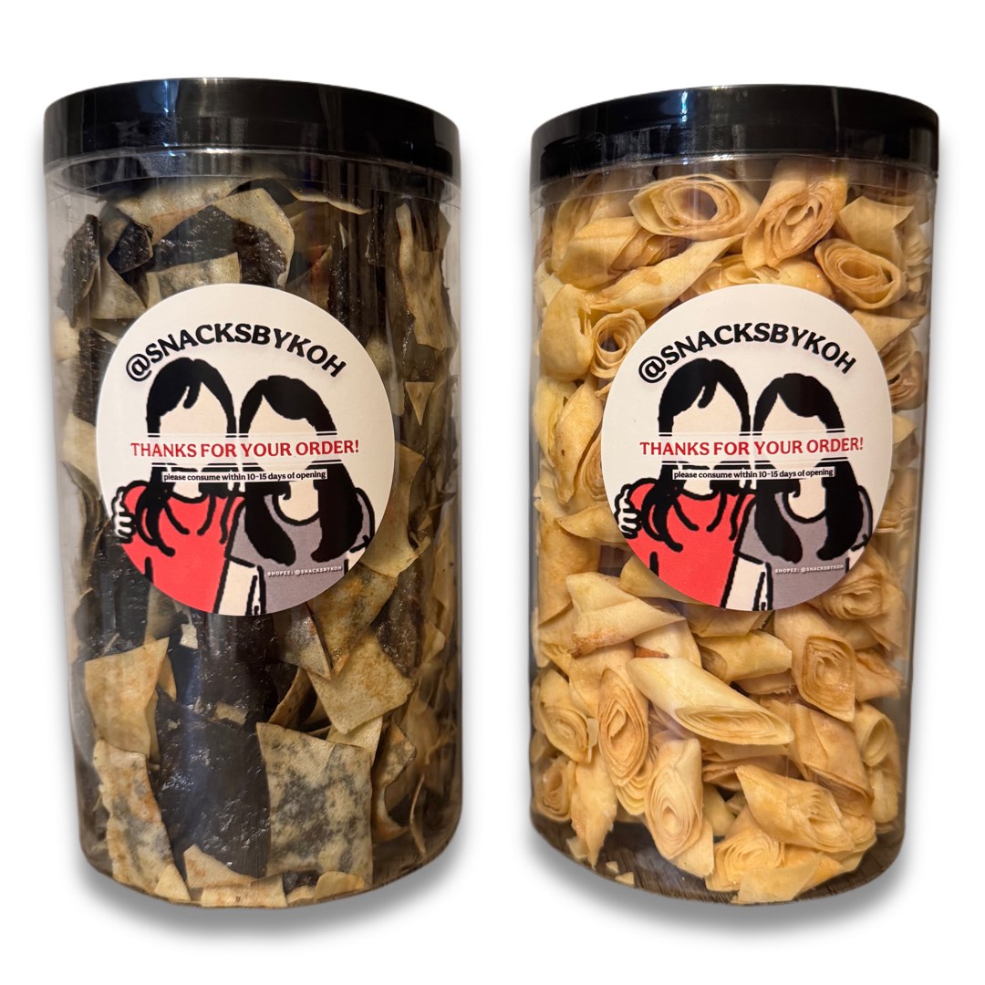 Seaweed Crisps & Sugar Rolls, Food & Drinks, Homemade Bakes on Carousell