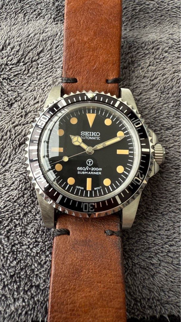 Seiko Mod MilSub, Men's Fashion, Watches & Accessories, Watches on ...