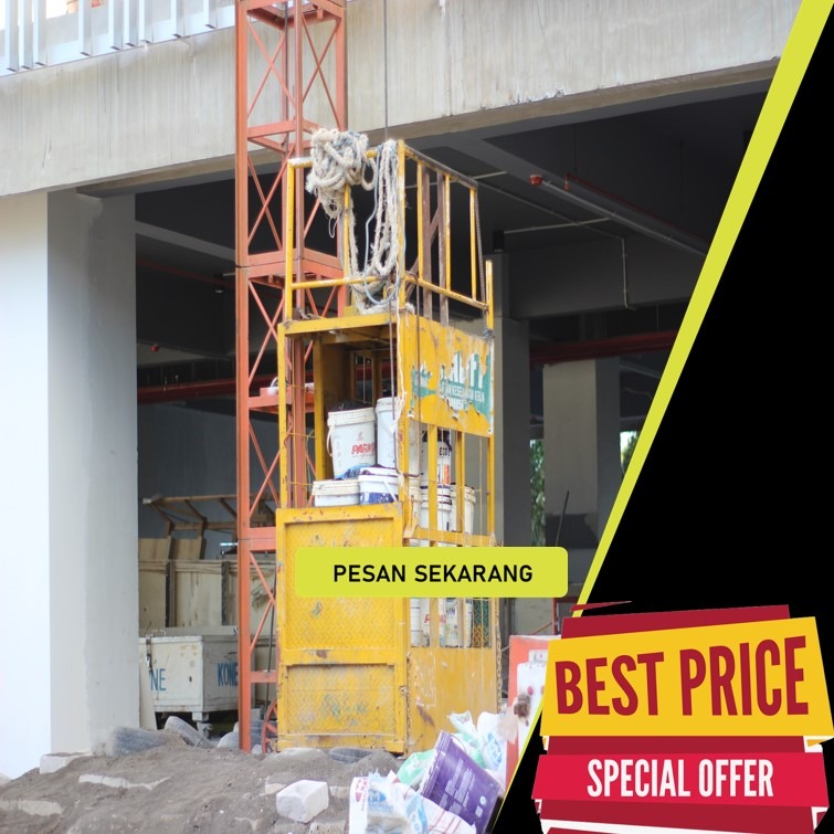 Sewa Lift Barang | Lift Material | Lift Alimak | Passenger Hoist ...