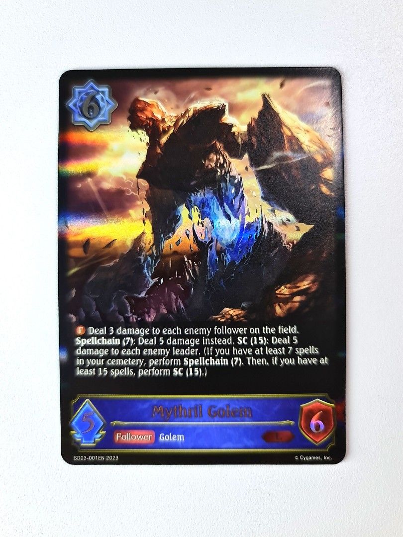 Shadowverse Evolve (English Ver) : Runecraft *Follower* Legendary ...