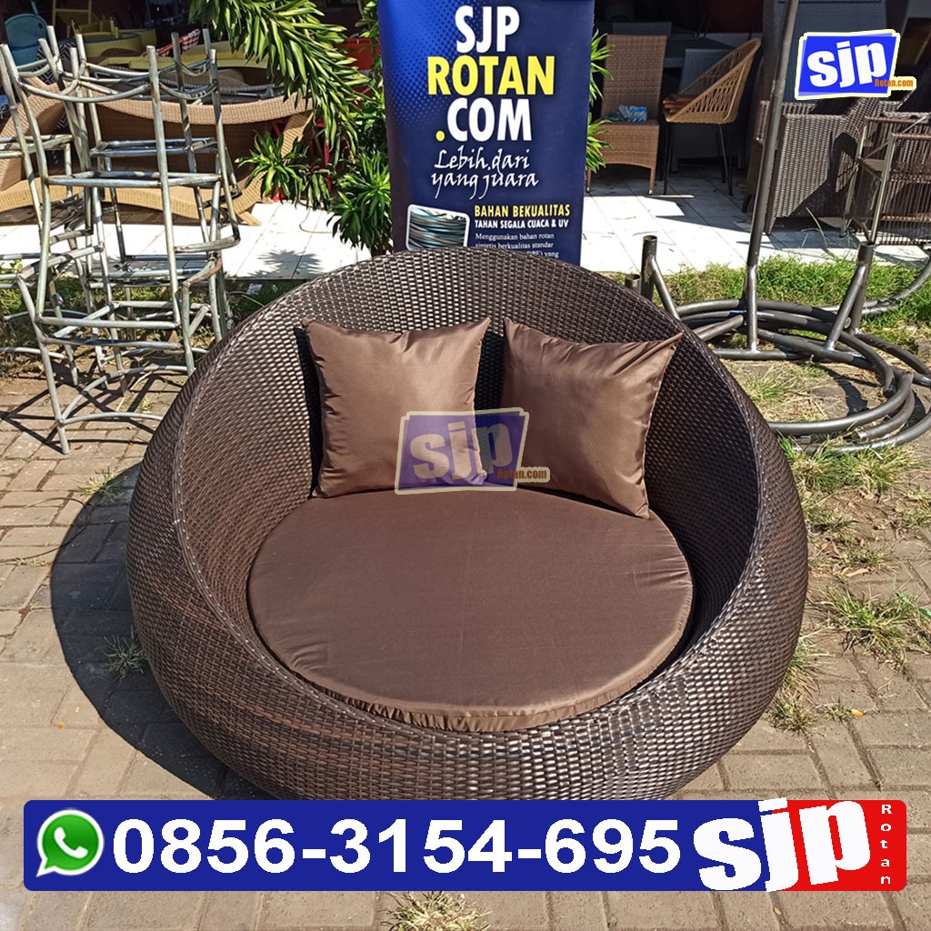 Sofa santai rotan, sofa bed rotan, Sunbed Pool, Kursi kolam rotan, Desain & Kerajinan Tangan ...