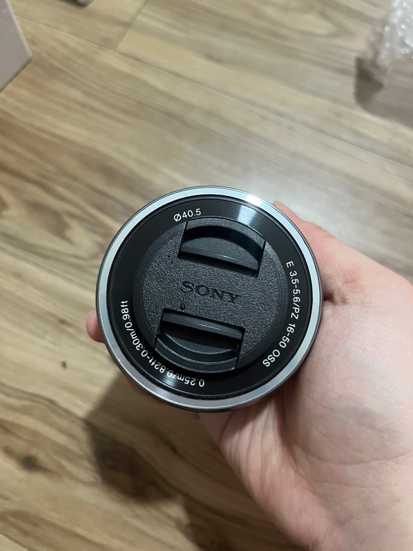 Sony Kit lens 16-50 mm zoom 55 silver, Photography, Lens & Kits on ...