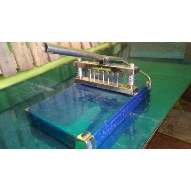 Stainless Steel Tempeh Plastic Hole Punching Machine, TV & Home ...