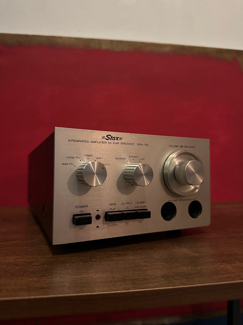 STAX SRA - 12s (Preamplifier), Audio, Other Audio Equipment on Carousell