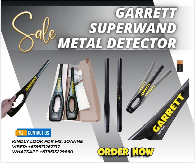 SuperWand Metal Detector | Handheld Security Wand Garrett SuperWand ...