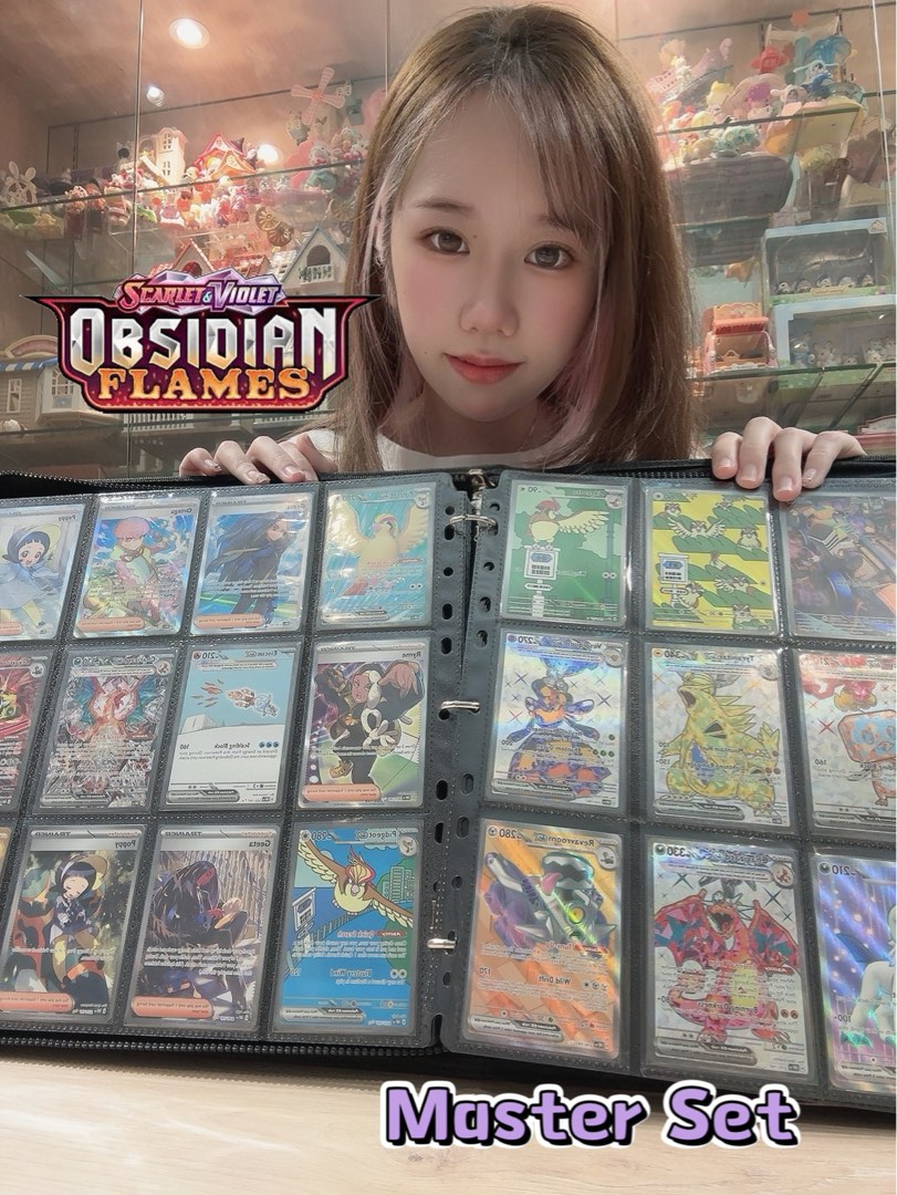 SV03 Obsidian Flames Master Set, Hobbies & Toys, Toys & Games on Carousell