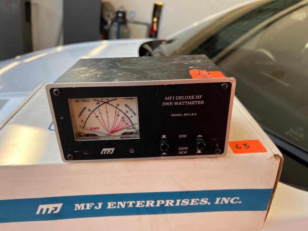 SWR METER MFJ-815, Hobbies & Toys, Collectibles & Memorabilia, Vintage ...
