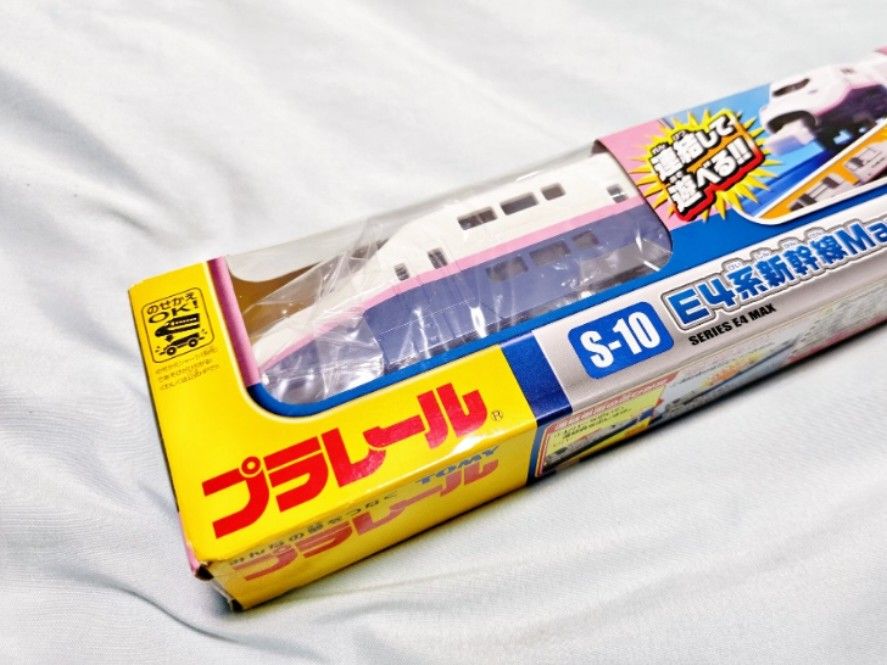 Takara Tomy Plarail S-10 E4 Series Max Double Decker Shinkansen Train ...