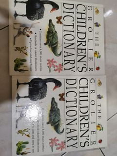 The Grolier children Dictionary, Hobbies & Toys, Books & Magazines ...