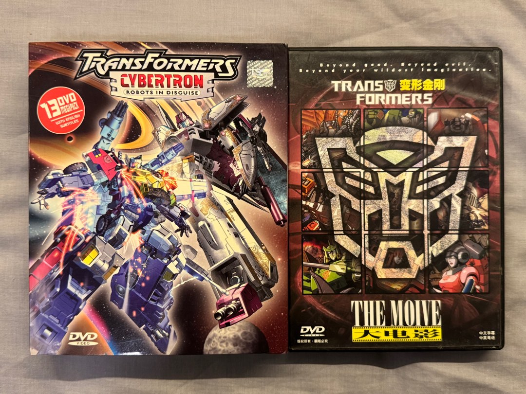 Transformers DVDs, Hobbies & Toys, Music & Media, CDs & DVDs on Carousell