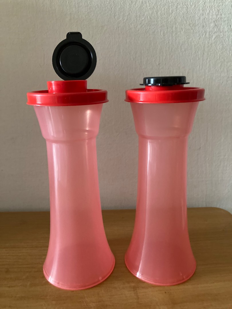 Tupperware Sauces/Liquid Dispensers (2-pc set), Furniture & Home Living ...