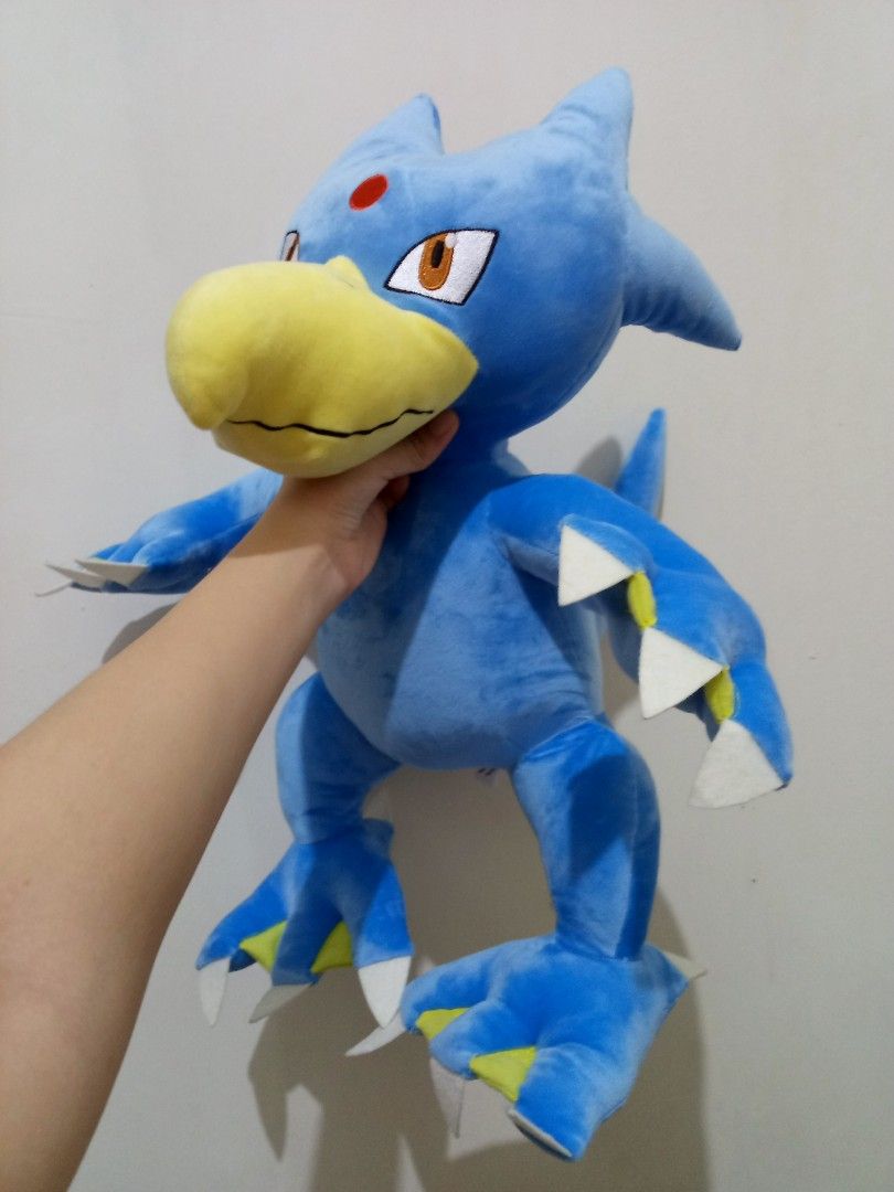 Very Big Pokemon Golduck Psychic Water Bird Silken Cool Touch Plush ...