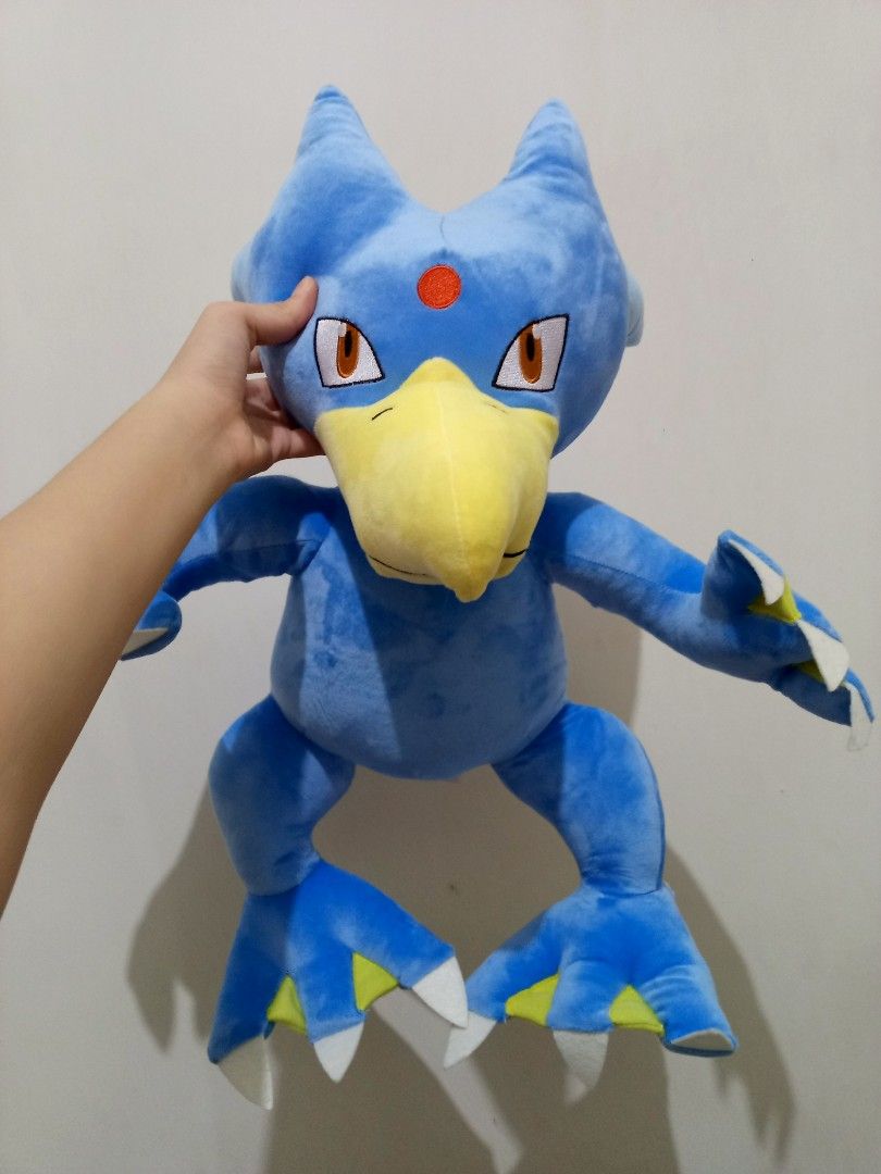 Very Big Pokemon Golduck Psychic Water Bird Silken Cool Touch Plush ...