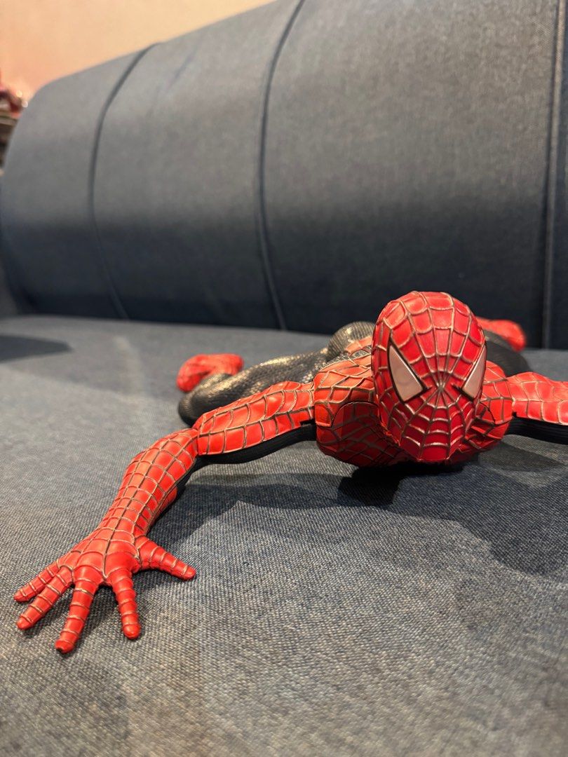 Vintage Spiderman Toybiz 15 inch Floor Crawling Pose (Full Function ...