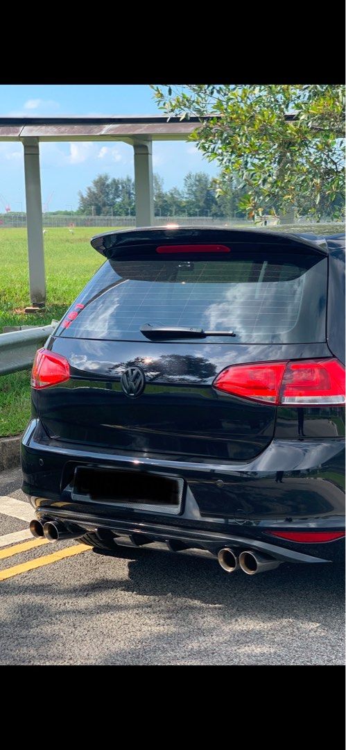 VW golf MK7 1.4 EA211 Fox quad exhaust system, Car Accessories ...