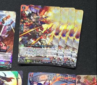 4x Dragritter, Lateefa RRR D-BT11/003 Cardfight Vanguard, Hobbies & Toys, Toys & Games on Carousell